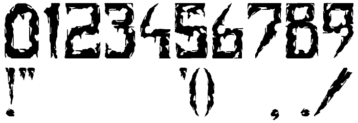 Terror Pro Font - FFonts.net