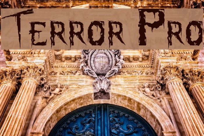 Terror Pro Font - FFonts.net