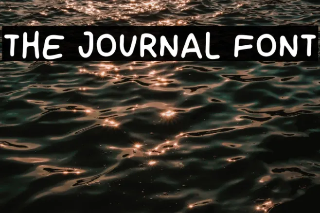 THE JOURNAL FONT Font | Free Download (TTF/OTF) | FFonts.net
