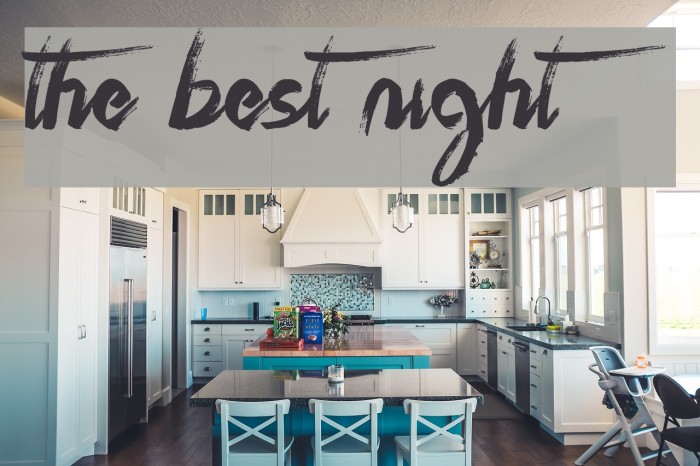 The Best Night Font - FFonts.net