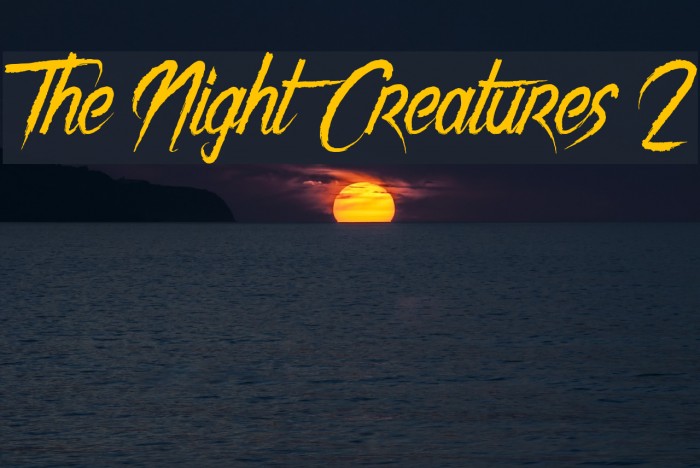 The Night Creatures 2 Font - FFonts.net