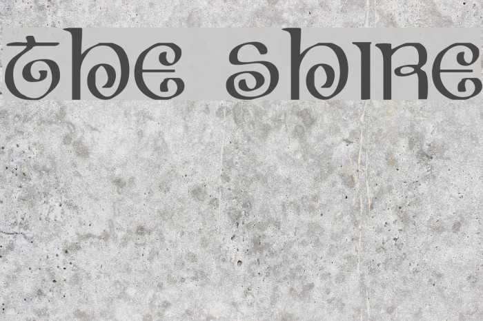 The Shire Font - FFonts.net