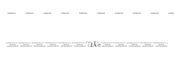 The Unknown [uncomplete_version] Font - FFonts.net