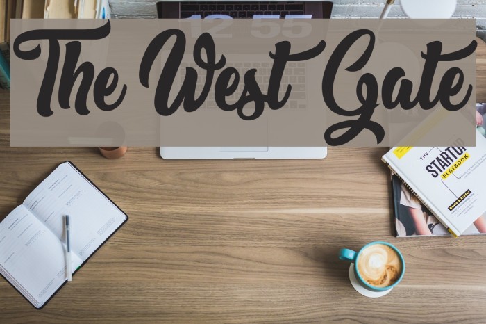 The West Gate Font - FFonts.net