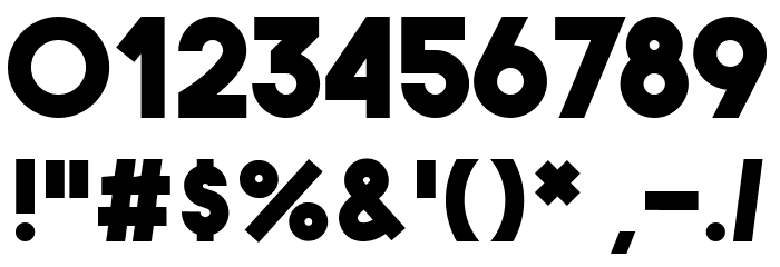 TheBoldFont-Bold Font - FFonts.net