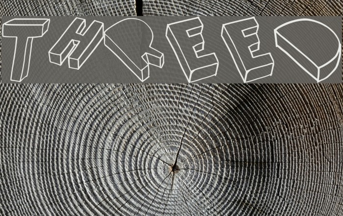 threed Font - FFonts.net