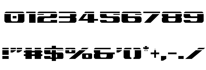 Tigershark Laser Font - FFonts.net