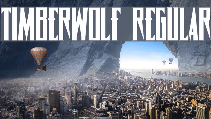 Timberwolf Regular Font - FFonts.net