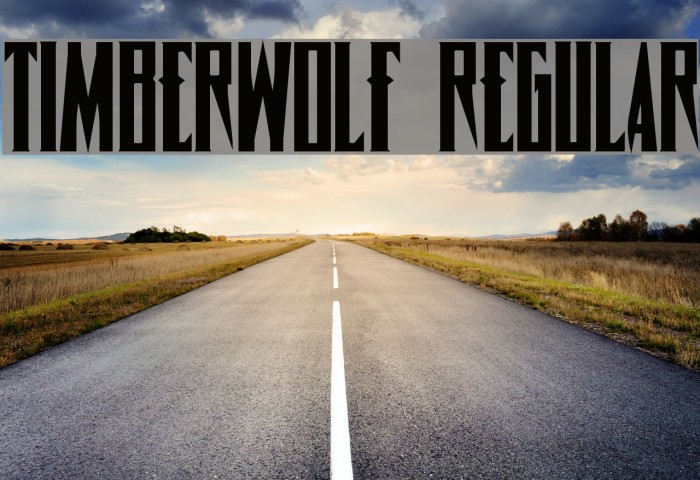 Timberwolf Regular Font - FFonts.net