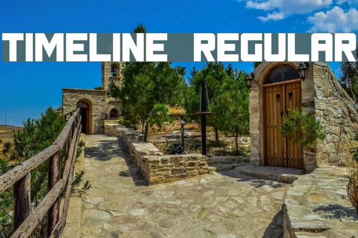 Timeline Regular Font - FFonts.net