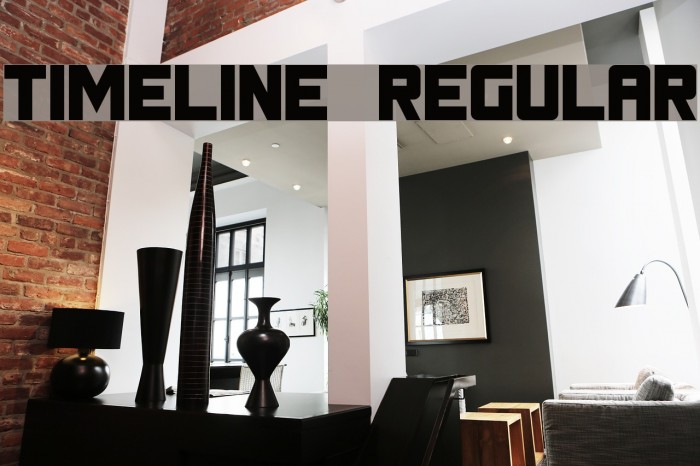 Timeline Regular Font - FFonts.net