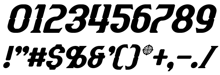 Timepiece Italic Font - FFonts.net