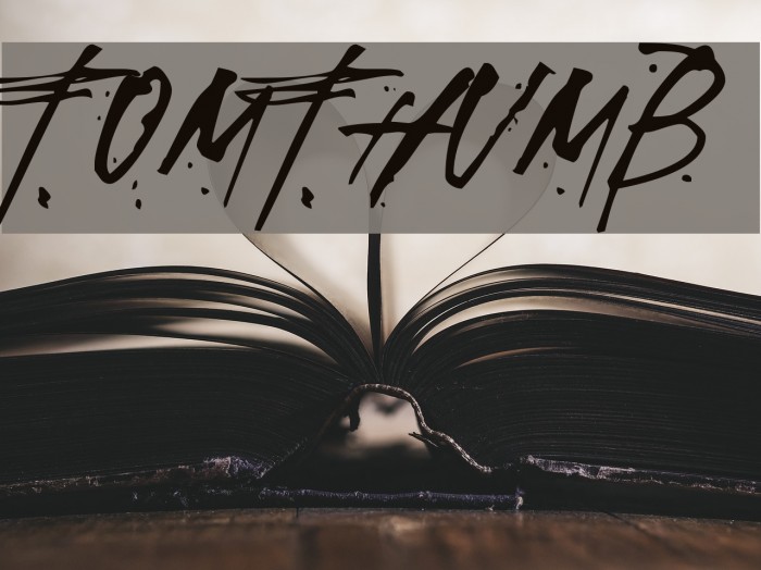 TOMTHUMB Font - FFonts.net