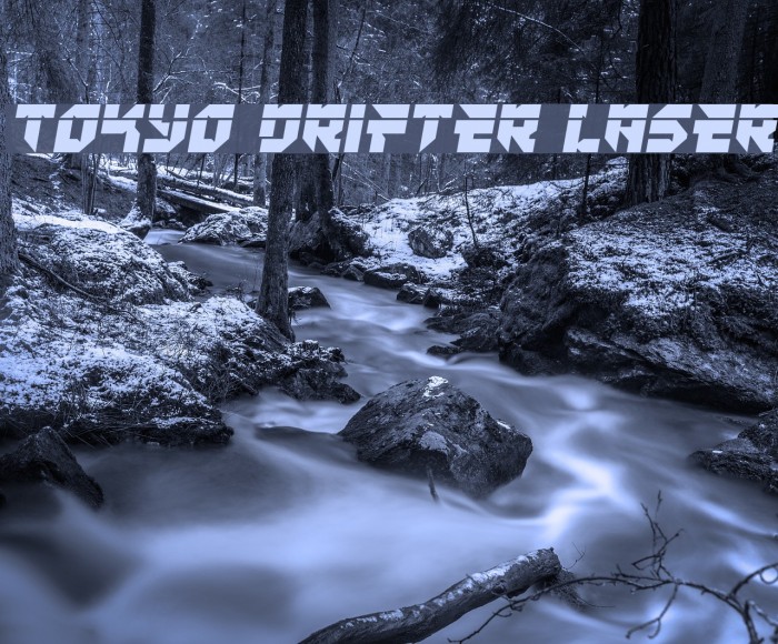 Tokyo Drifter Laser Font - FFonts.net
