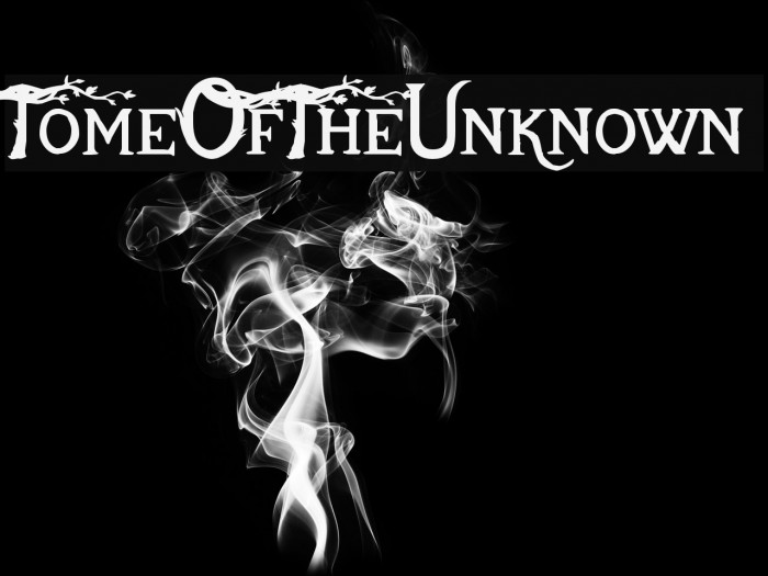 TomeOfTheUnknown Font - FFonts.net
