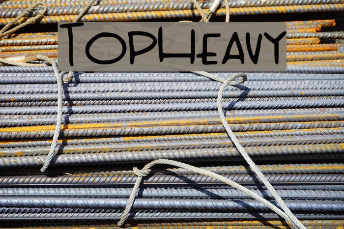 TopHeavy Font - FFonts.net
