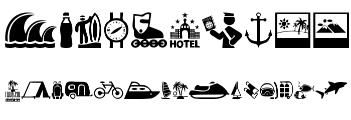 Tourism Font - FFonts.net