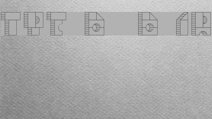 TPF Box of Bricks 1R Font - FFonts.net