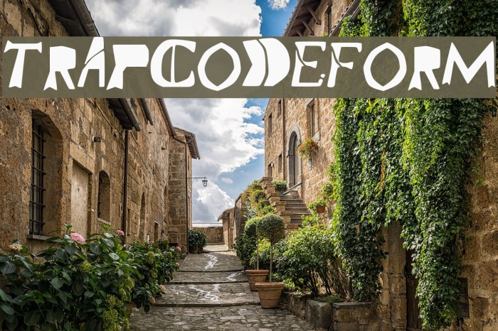 Trapcode_Form Font - FFonts.net