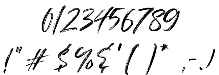 Trista Personal Use Only !!! Font - FFonts.net