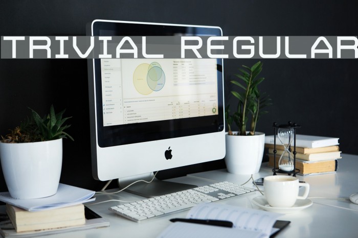 Trivial Regular Font - FFonts.net Trivial Regular Font - FFonts.net