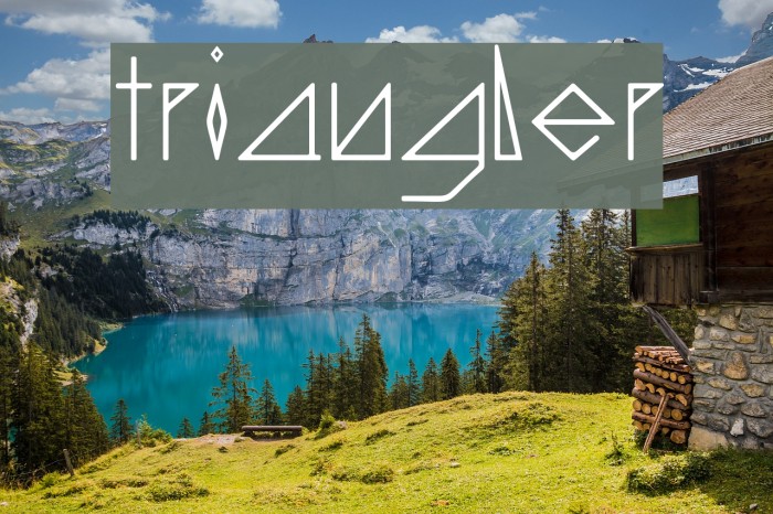 triangler Font - FFonts.net