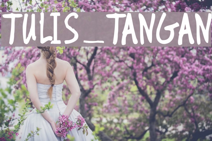 TULIS_TANGAN Font - FFonts.net