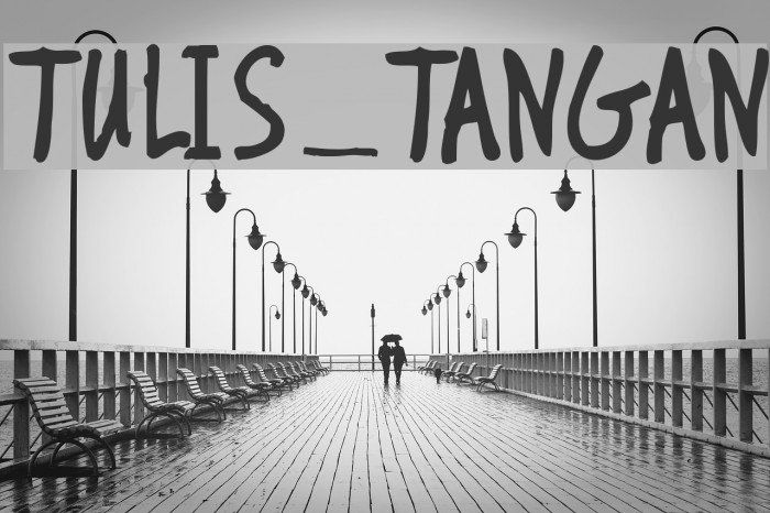 TULIS_TANGAN Font - FFonts.net