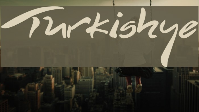 Turkishye Font - FFonts.net