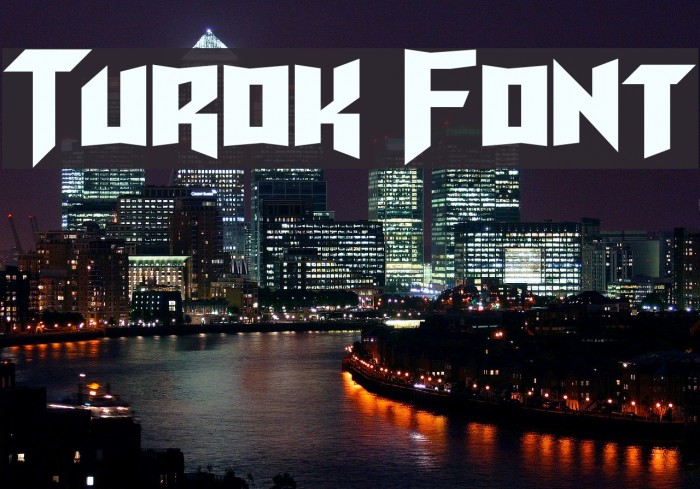 Turok Font - FFonts.net