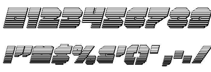 Turtle Mode Chrome Italic Font - FFonts.net