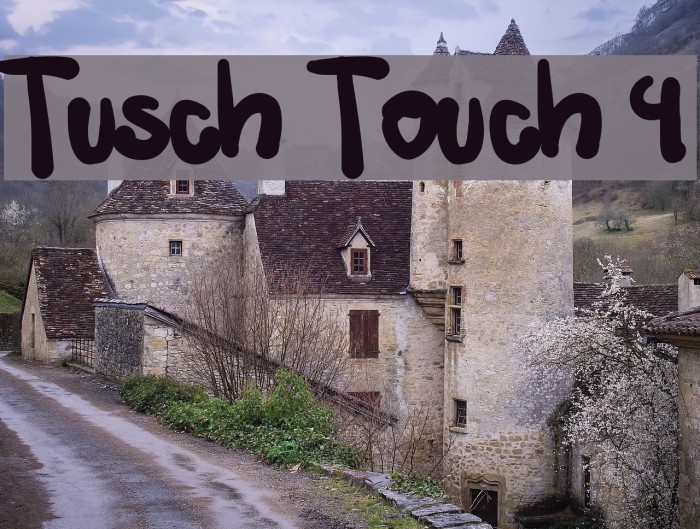 Tusch Touch 4 Font - FFonts.net