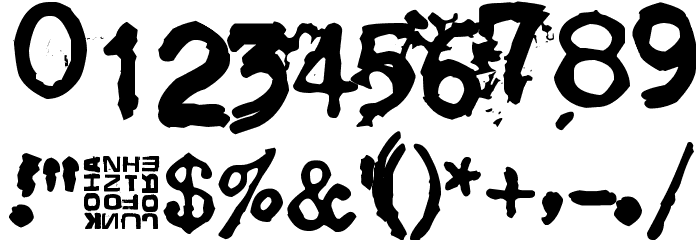 Typistys DIRT Font - FFonts.net