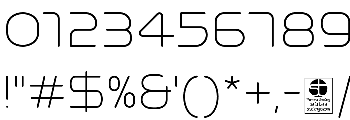 Typo Angular Rounded Light Demo Font - FFonts.net