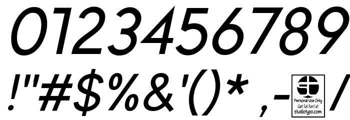 Typo Formal Demo Italic Font - FFonts.net