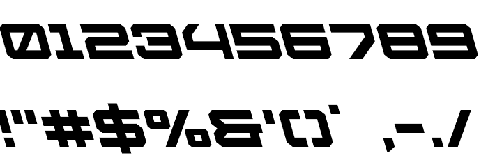 U.S.S. Dallas Leftalic Font - FFonts.net