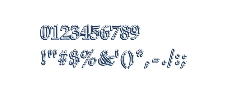 UKIJ Kawak 3D Bold Font | Free Download (TTF/OTF) | FFonts.n