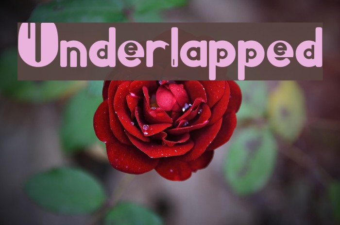Underlapped Font - FFonts.net