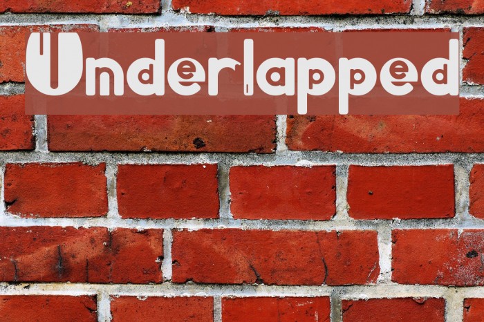 Underlapped Font - FFonts.net