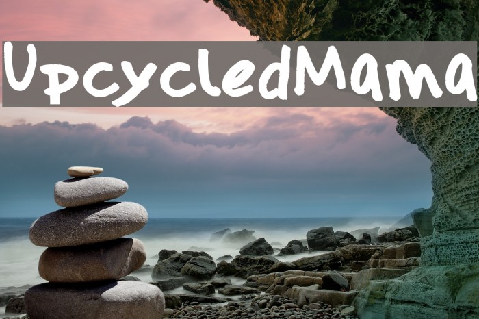 UpcycledMama Font - FFonts.net