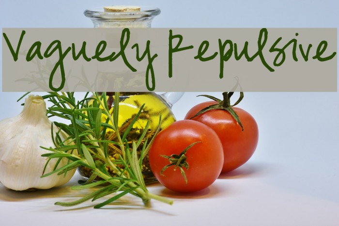 Vaguely Repulsive Font - FFonts.net