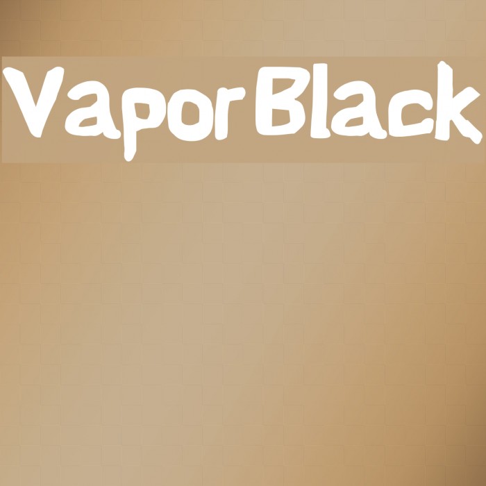 Vapor Black Font - FFonts.net