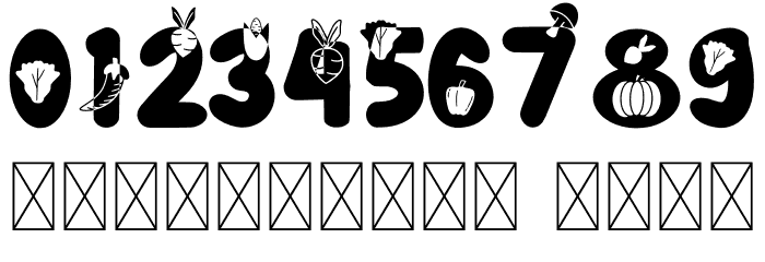 VEGETABLES Font - FFonts.net