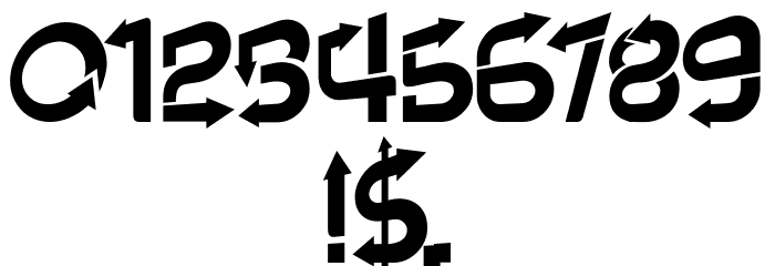 Vector Inverse Regular Font - FFonts.net