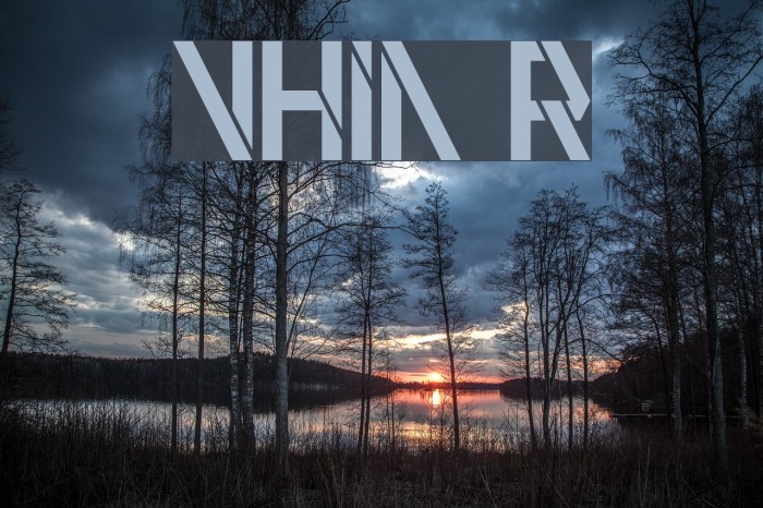 VHIA Regular Font - FFonts.net
