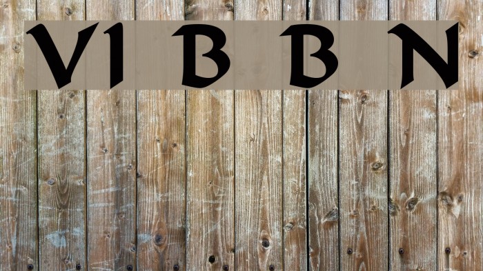 VI Bodacious [Bum] Normal Font - FFonts.net