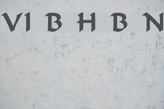 VI Bodacious H [Bum] Normal Font - FFonts.net