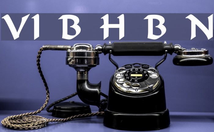 VI Bodacious H [Bum] Normal Font - FFonts.net