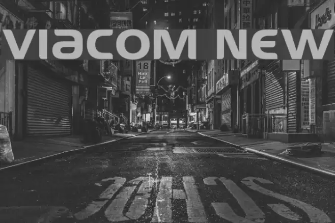 Viacom New Font | Free Download (TTF/OTF) | FFonts.net