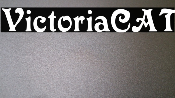 VictoriaCAT Font - FFonts.net